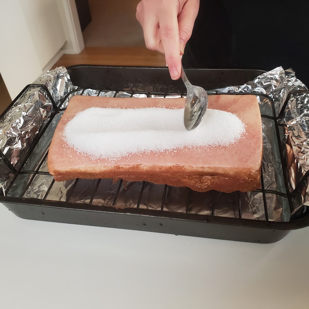 Salt crusted pork belly – Why Is The Fat Man Hungry