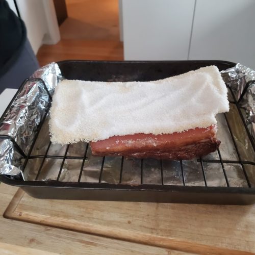 Salt crusted pork belly – Why Is The Fat Man Hungry